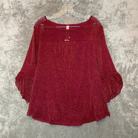 Agnes Orinda | Tops | Women Classy Fairy Whimsigoth Shimmer Sheen Sheer ...